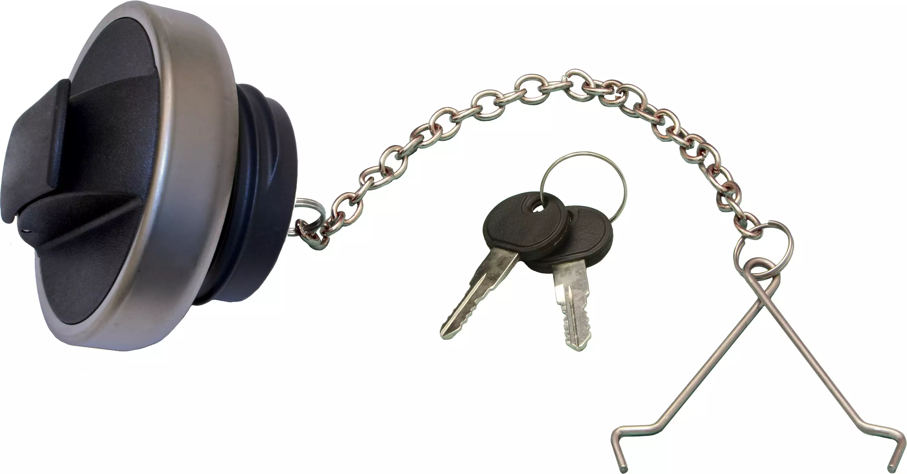 Lukittava polttoainesäiliönkorkki+ketju Sopii Scania, ref: 2276408 ...