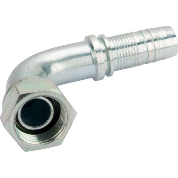 Puristettava liitin DN20 3/4" BSP naaras/uros 90° PF201290 - Savenmaa ...