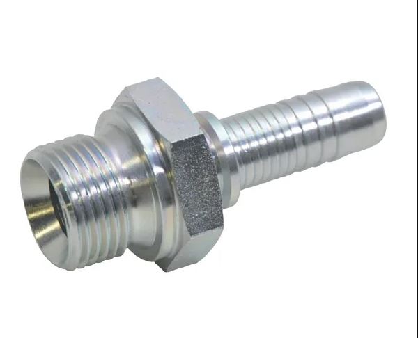 Puristettava liitin DN06 1/4" BSPP M 1/2 - Savenmaa verkkokauppa