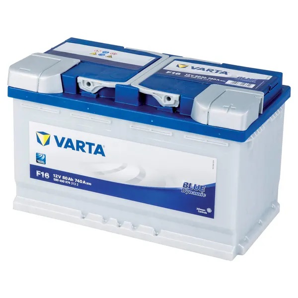 Varta Blue Dynamic 12V 80Ah 740A käynnistysakku - Savenmaa verkkokauppa